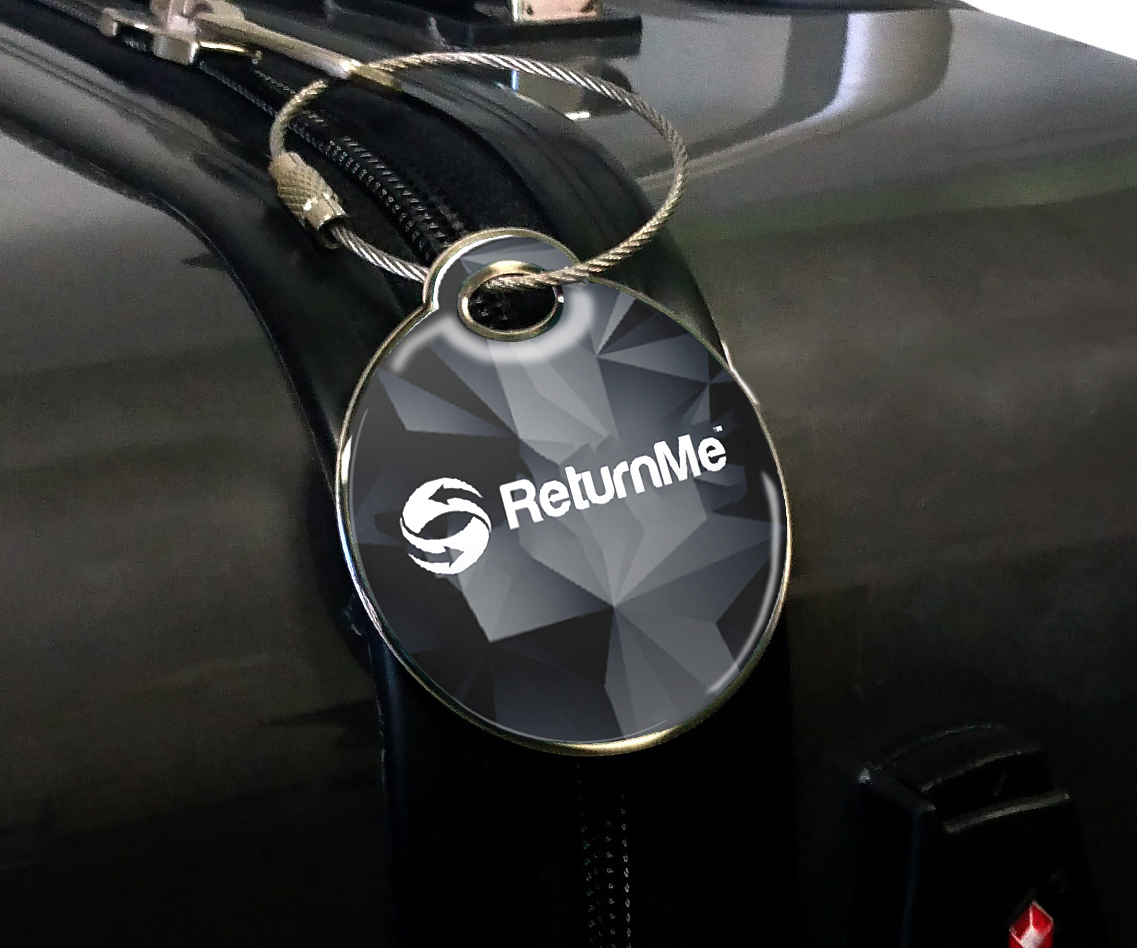 Circle Luggage Tags – ReturnMeTags